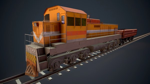 Steam Train Blender Models for Download | TurboSquid