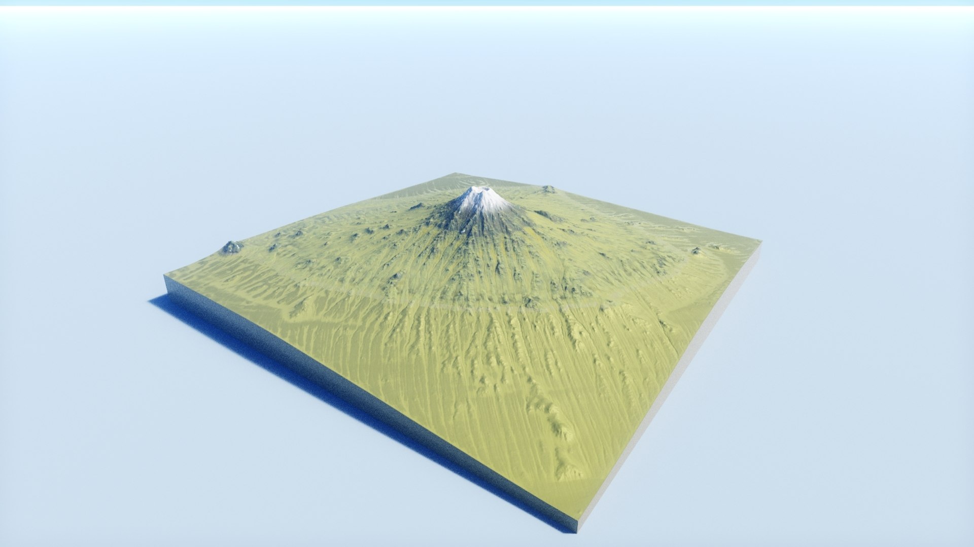 Fuji Mountain 3D Model - TurboSquid 2072486