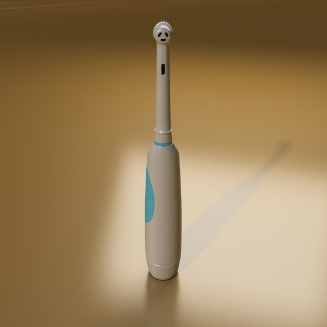 3dsmax Electric Toothbrush