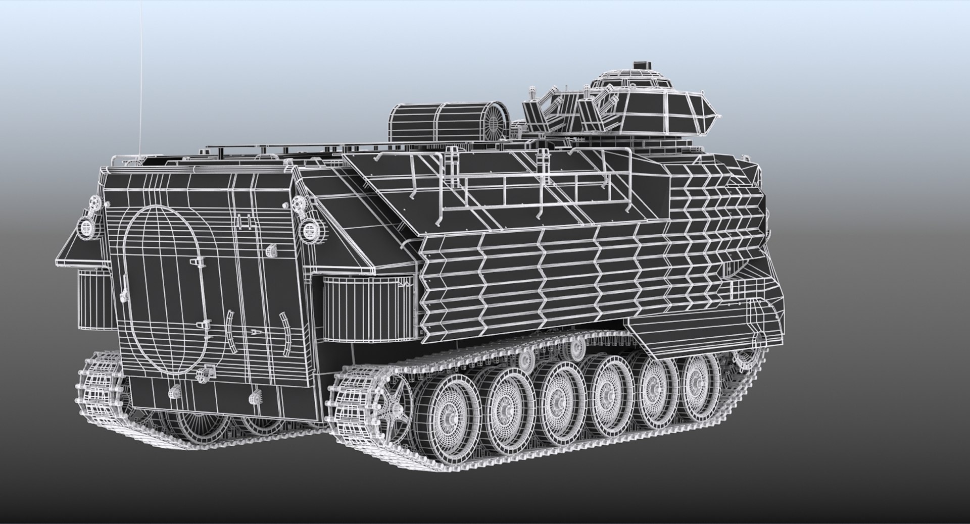 3d Model Of Aav-p7 A1
