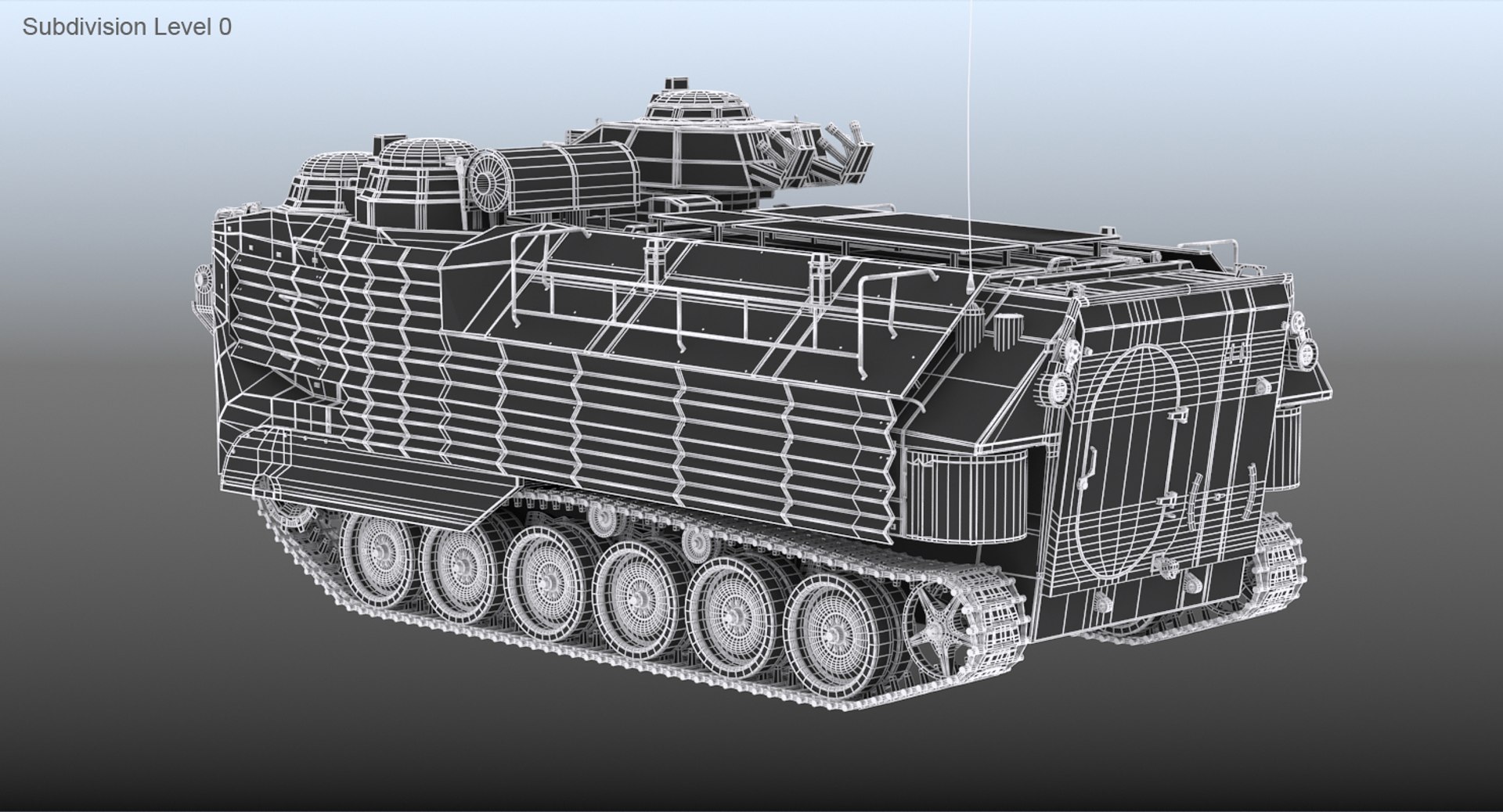 3d Model Of Aav-p7 A1
