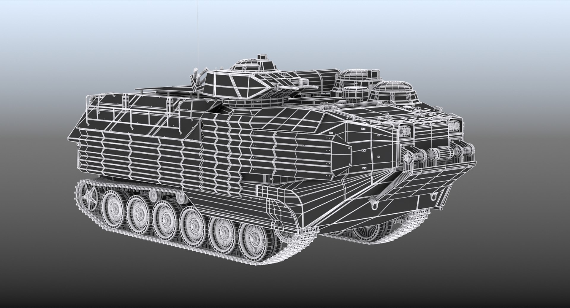 3d Model Of Aav-p7 A1