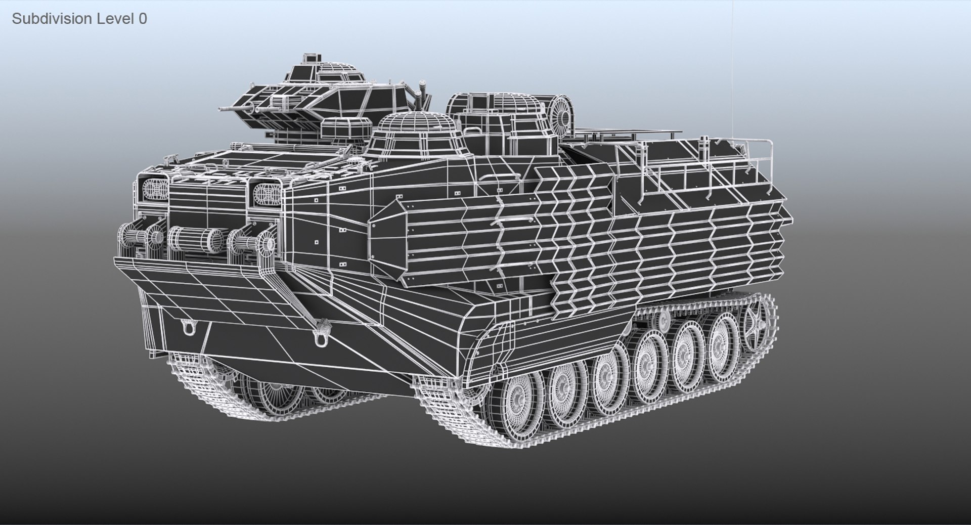 3d Model Of Aav-p7 A1
