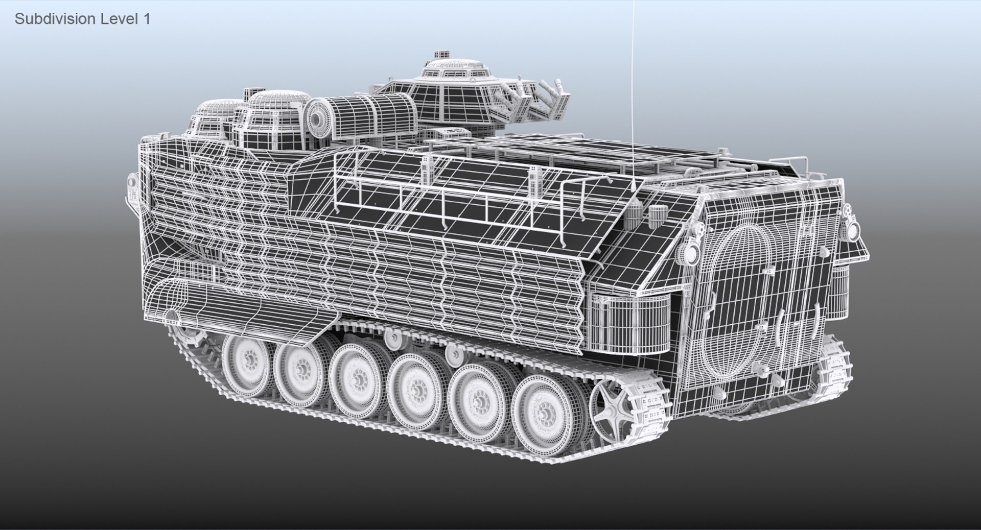 3d Model Of Aav-p7 A1