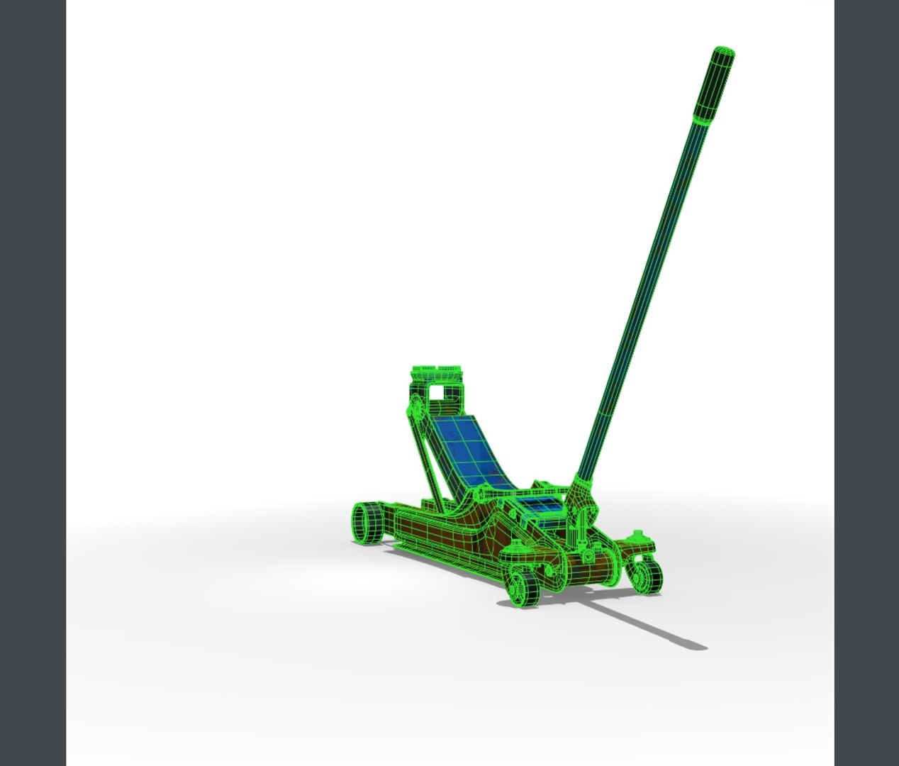 3D Floor Jack Model - TurboSquid 1394761