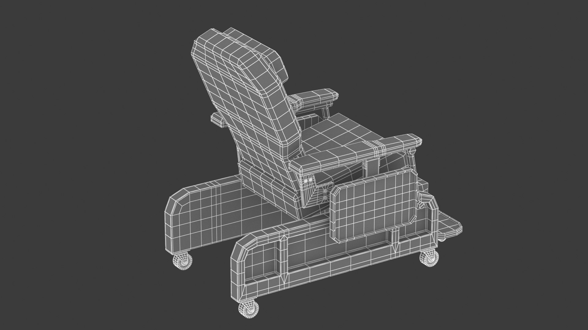 3D Medical Electric Reclining Chair PBR Realistic Model - TurboSquid ...