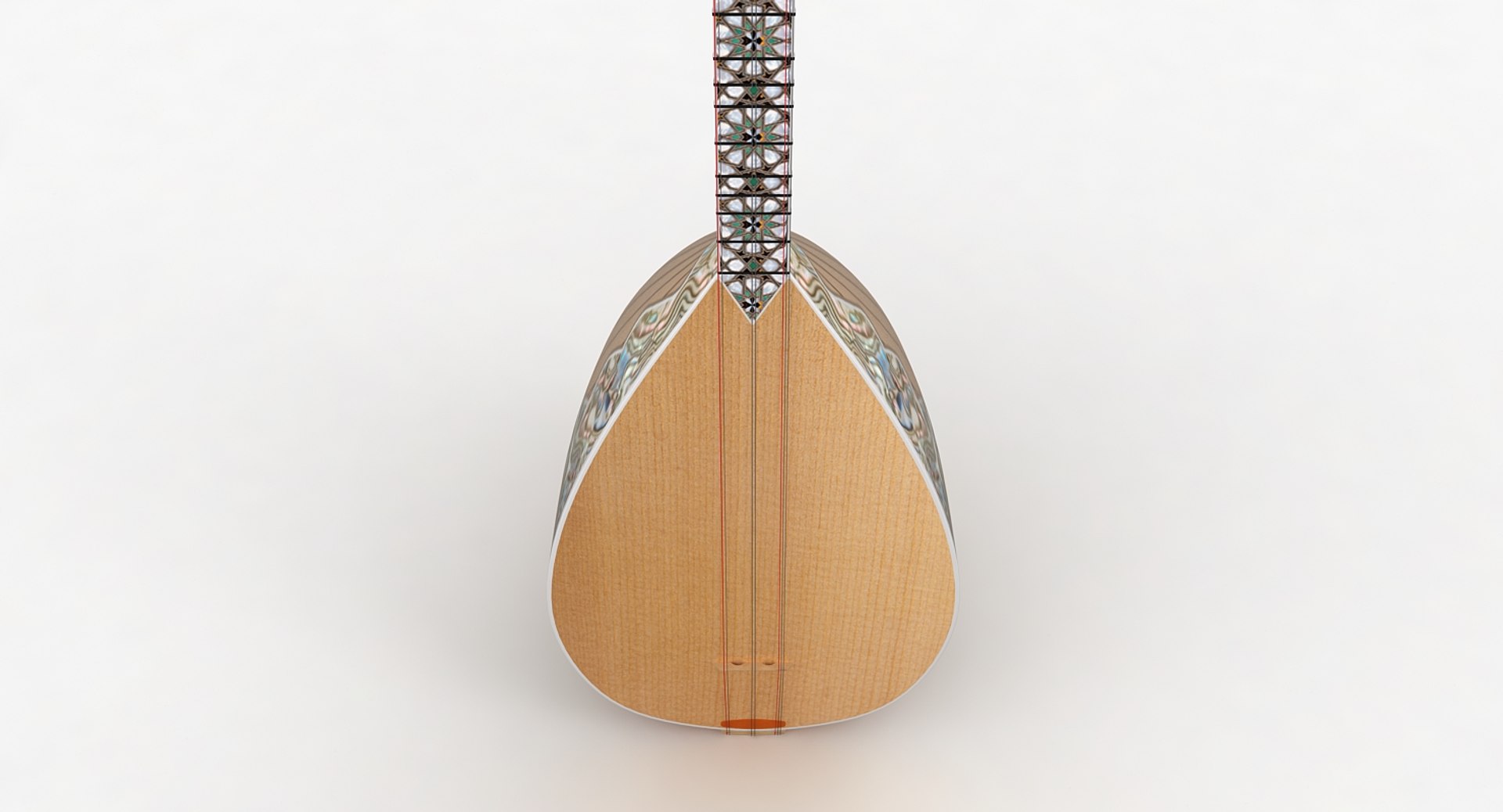 Nacre Baglama Model - TurboSquid 1385926