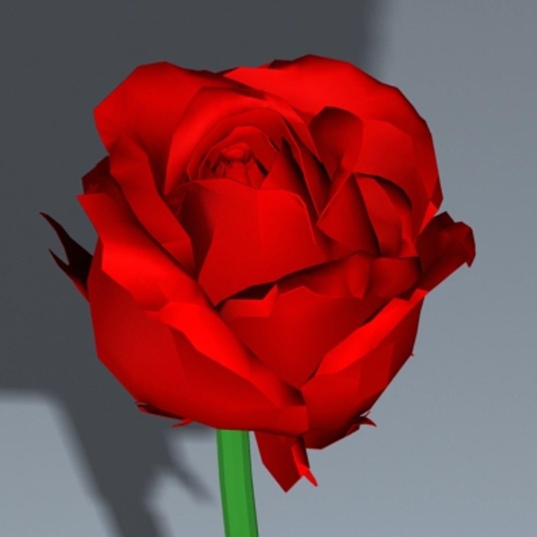 Rose 3d 3ds