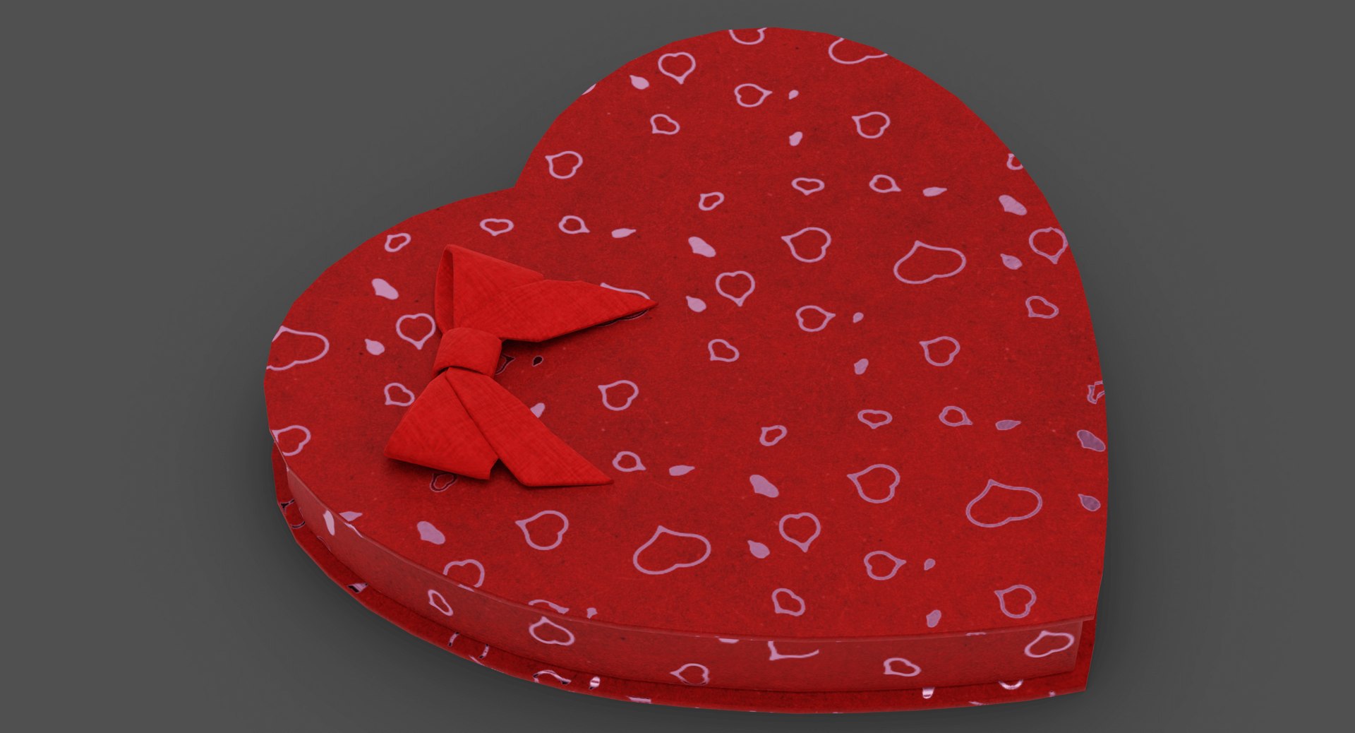 Valentine s candy box 3D model - TurboSquid 1370076