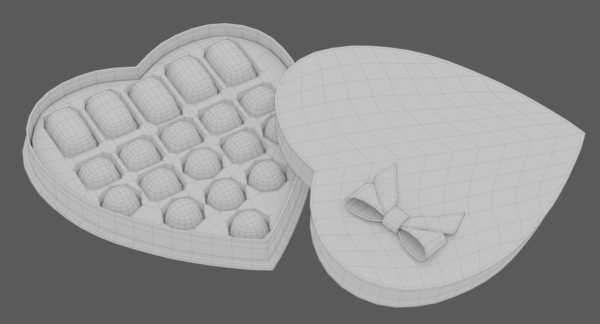 Valentine s candy box 3D model - TurboSquid 1370076