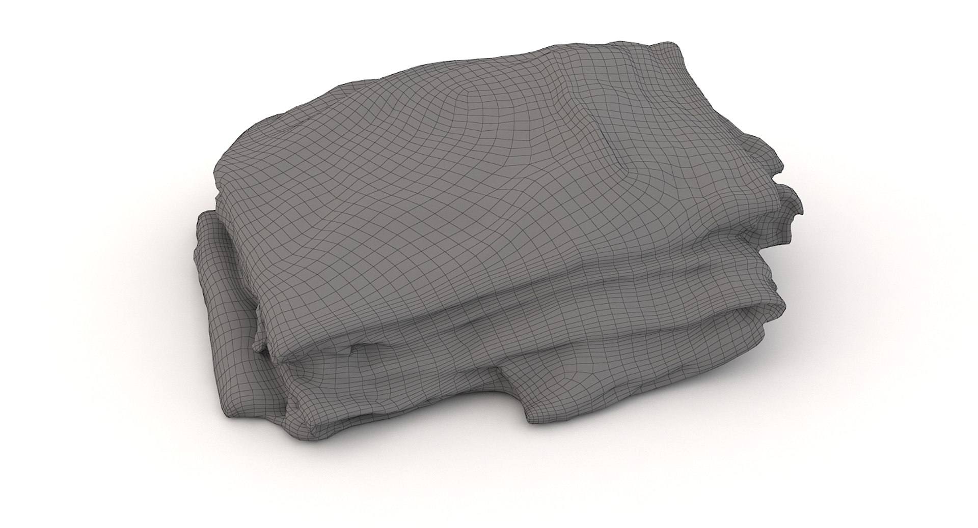 Retopology Pile Clothes 3D Model - TurboSquid 1317421