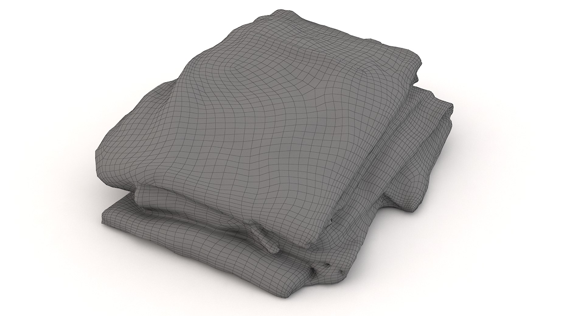 Retopology Pile Clothes 3D Model - TurboSquid 1317421
