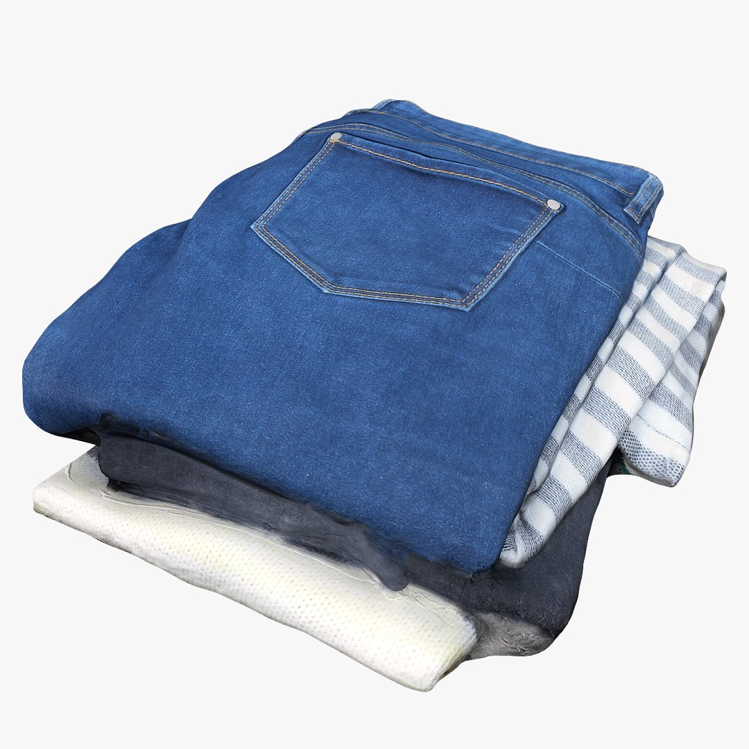 Retopology Pile Clothes 3D Model - TurboSquid 1317421
