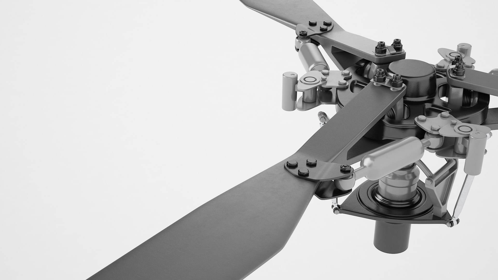 3D UAV Helicopter Rotor Blades 01 Model - TurboSquid 2042437