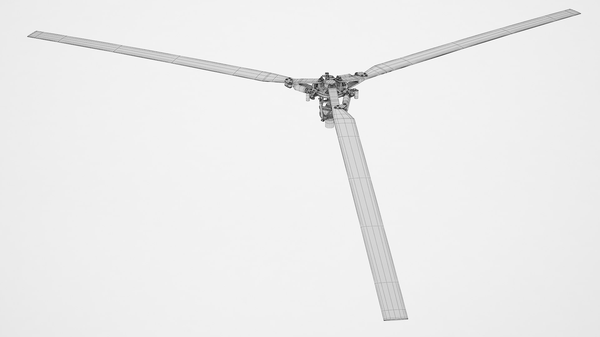 3D UAV Helicopter Rotor Blades 01 Model - TurboSquid 2042437