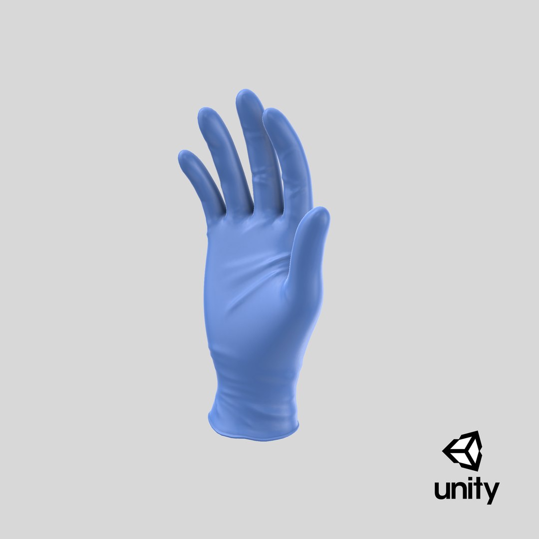 Latex Glove 3D Model - TurboSquid 1655703