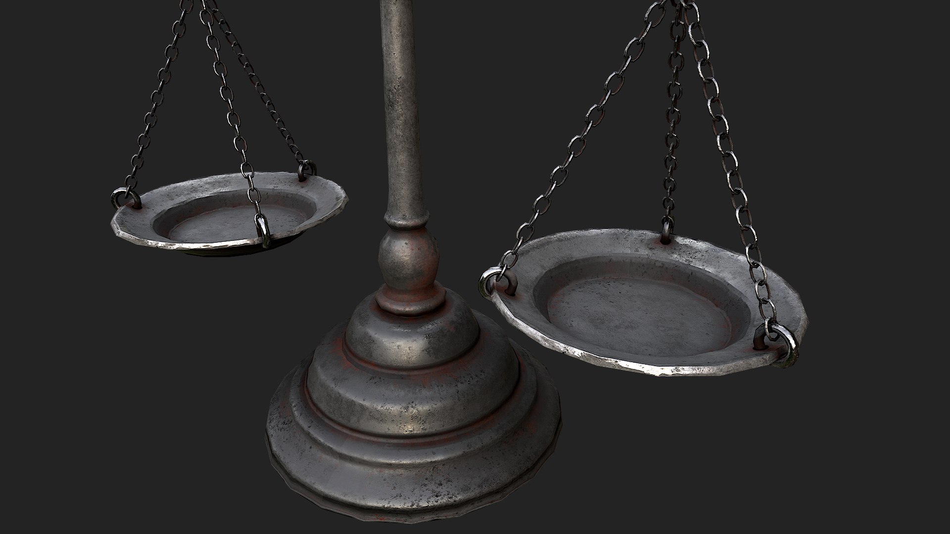 Balance Scales 3D Model - TurboSquid 1838357