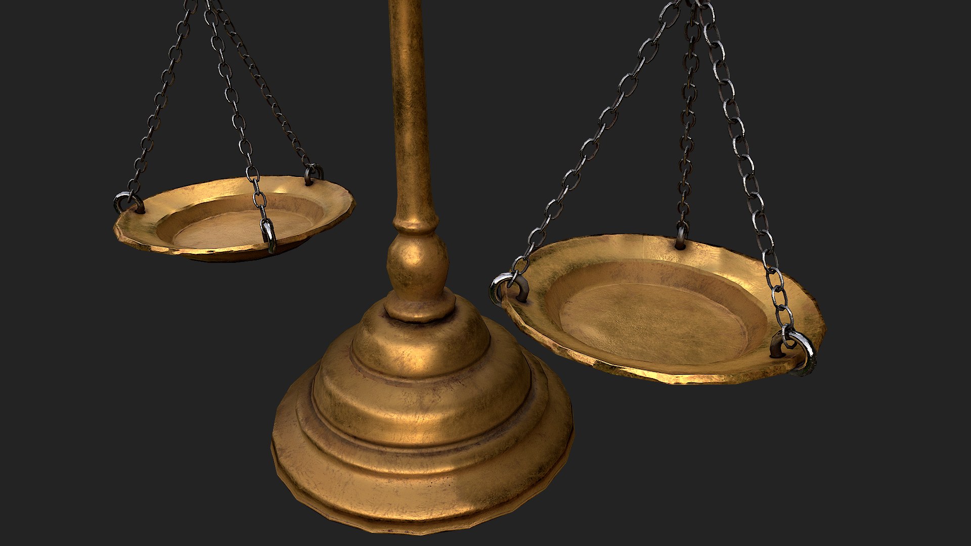 Balance Scales 3D Model - TurboSquid 1838357