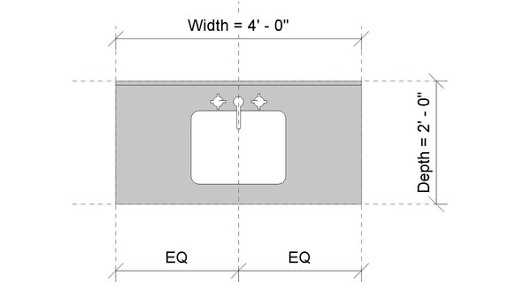 3D model Bathroom Counter - TurboSquid 1834107
