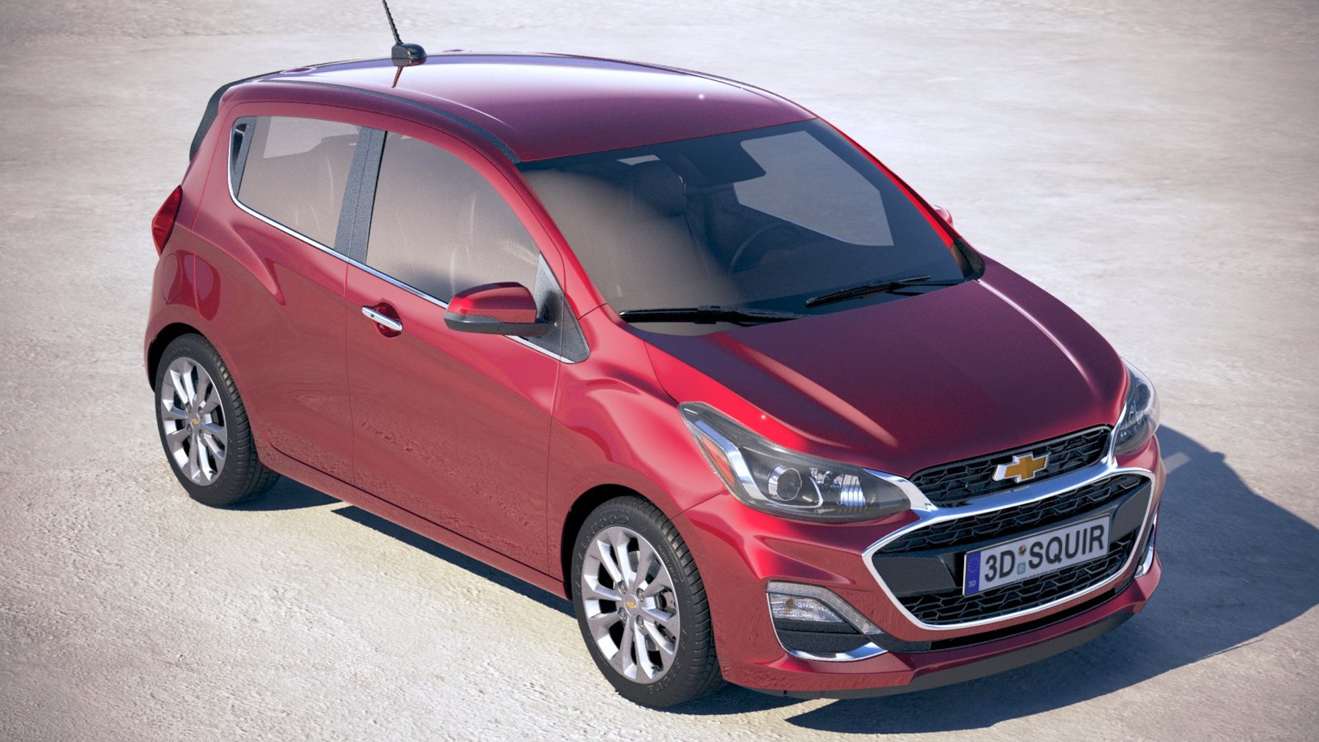 Chevrolet Spark 2019 3D - TurboSquid 1325249