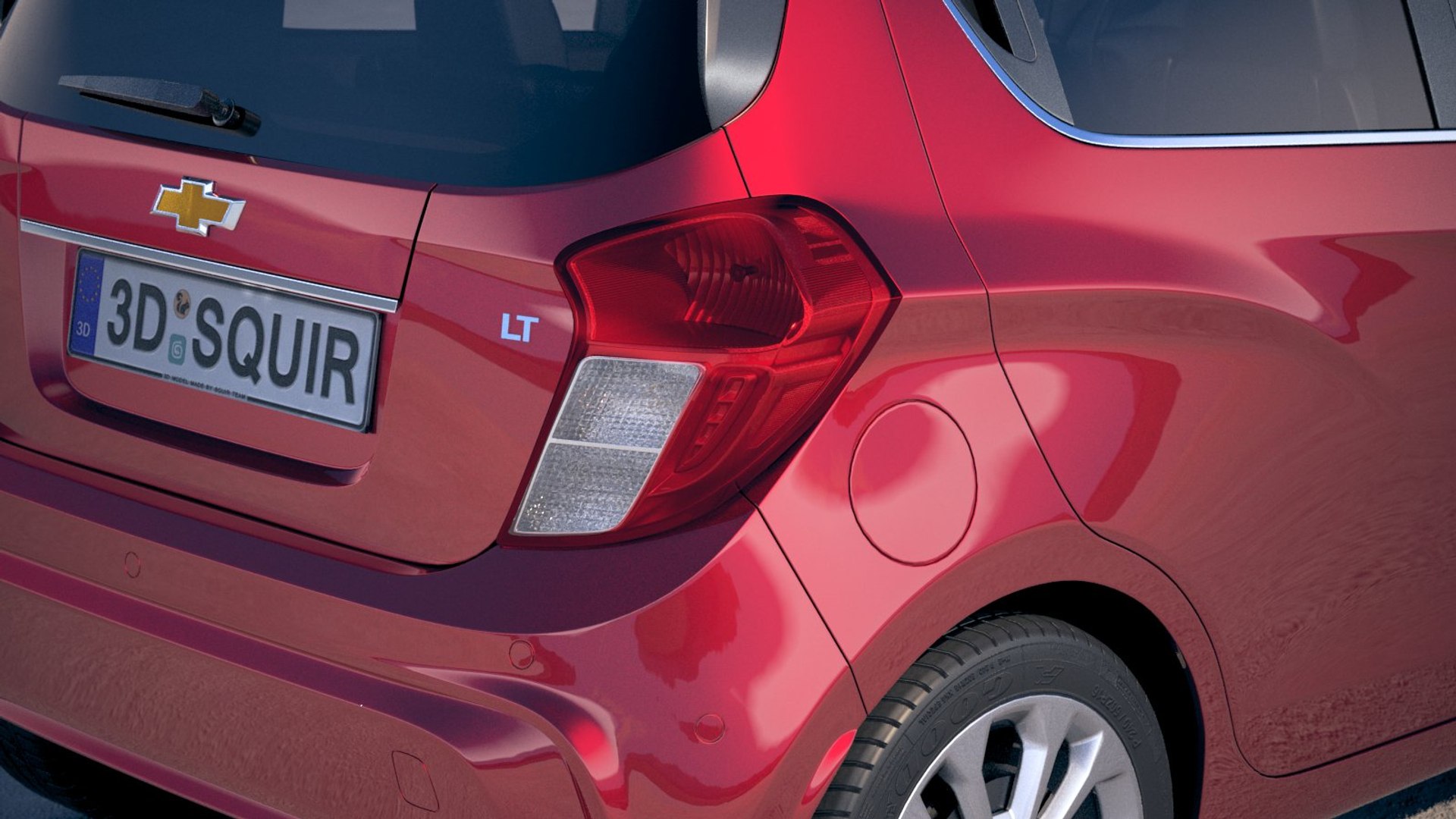 Chevrolet Spark 2019 3D - TurboSquid 1325249