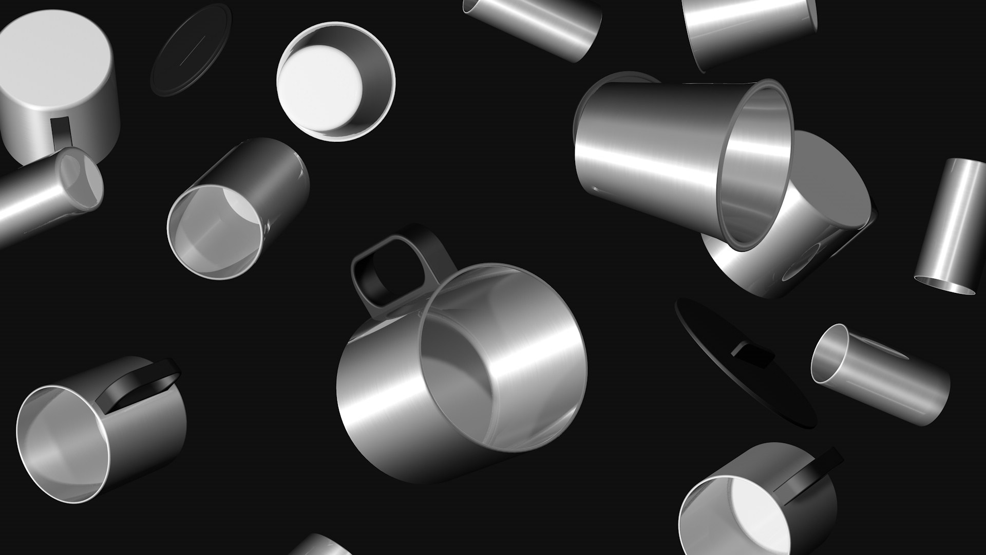 Mug And Shot Pot 3D Model - TurboSquid 2304008