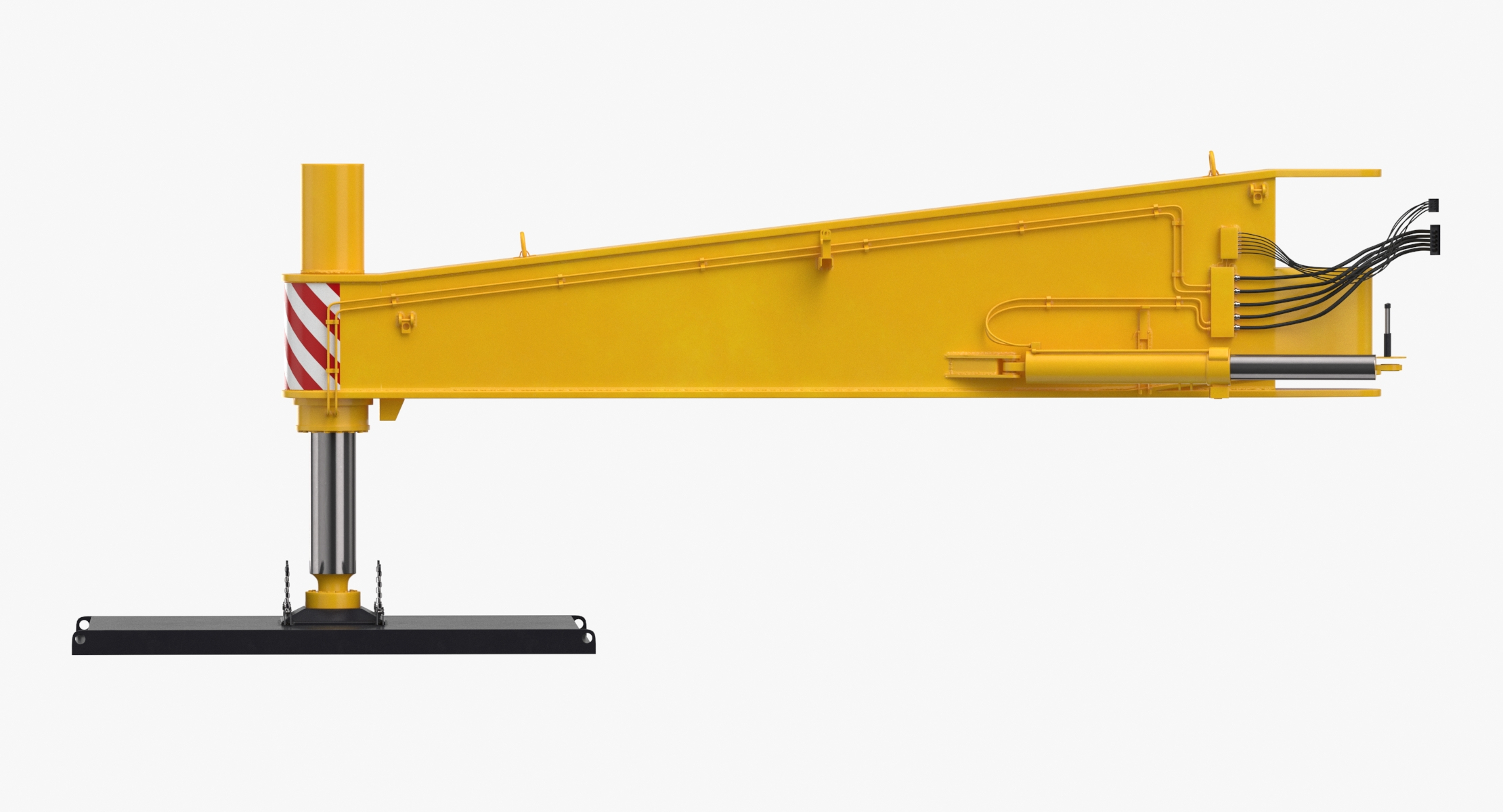 3D crane outrigger large 02 - TurboSquid 1679937