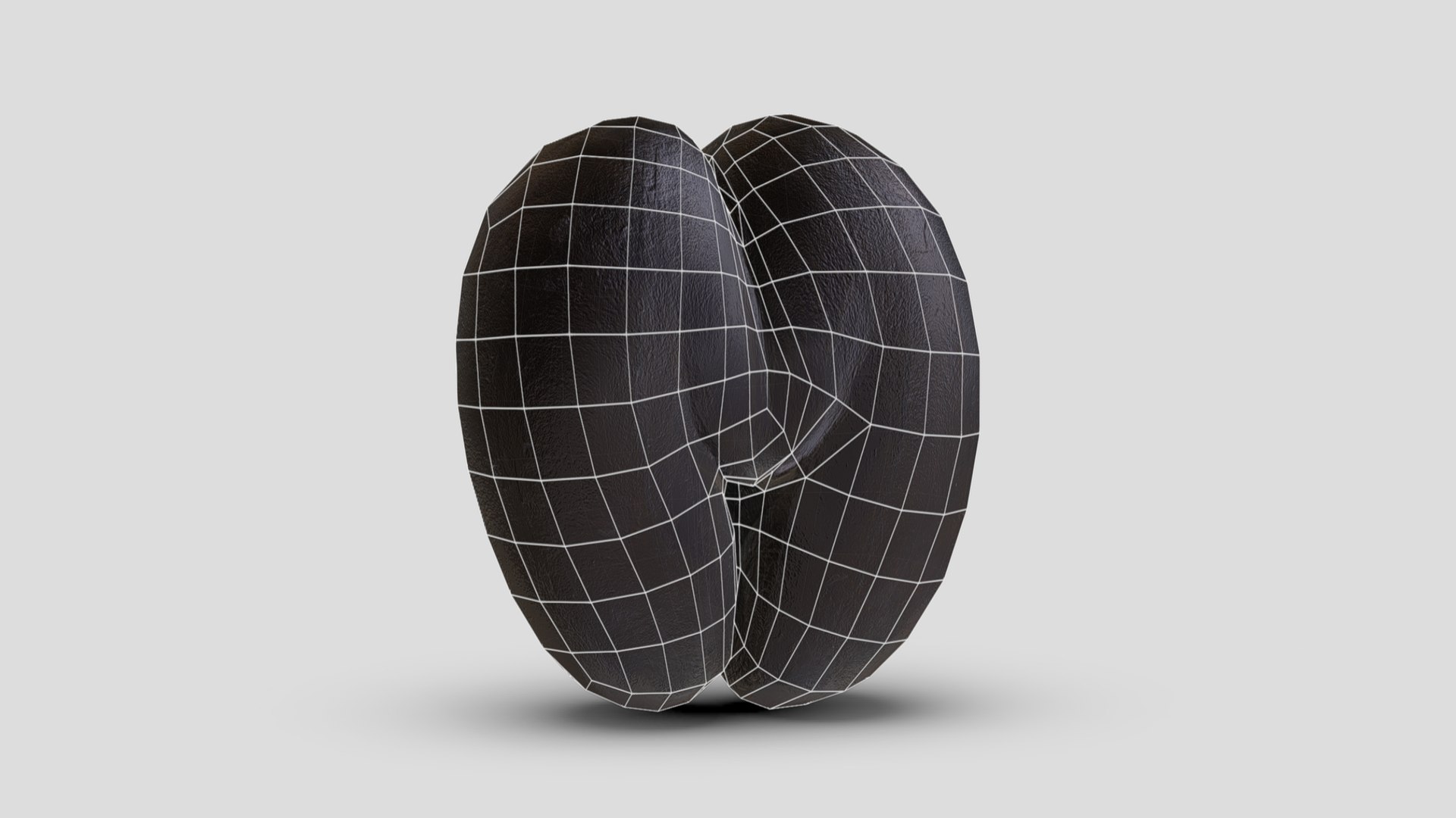 3D Fruit Coco De Mer Low Poly - TurboSquid 2372341
