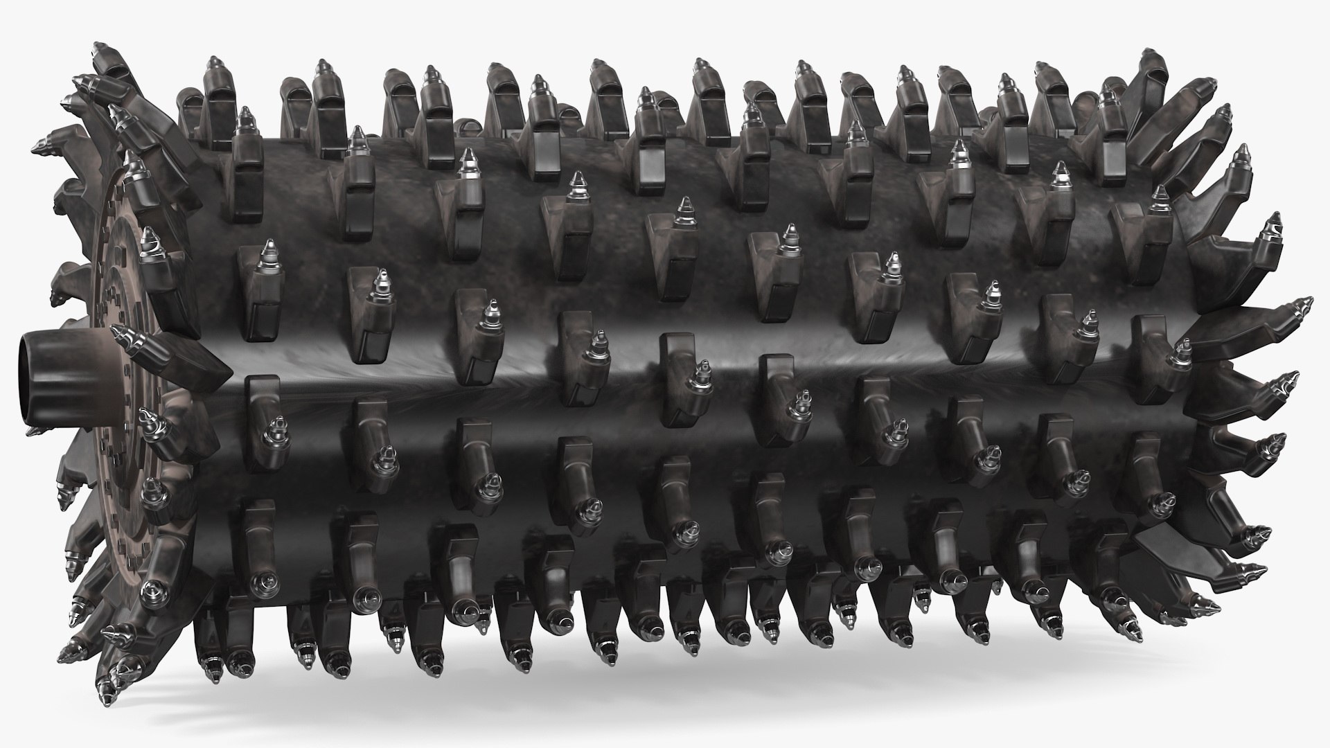 3D Soil Stabilization Milling Drum Model - TurboSquid 1671891