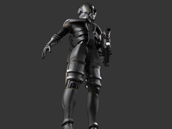 Robot armor 3D model - TurboSquid 1514403