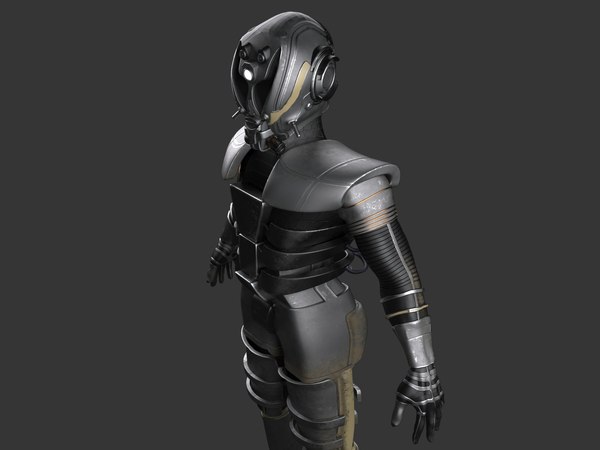 Robot armor 3D model - TurboSquid 1514403
