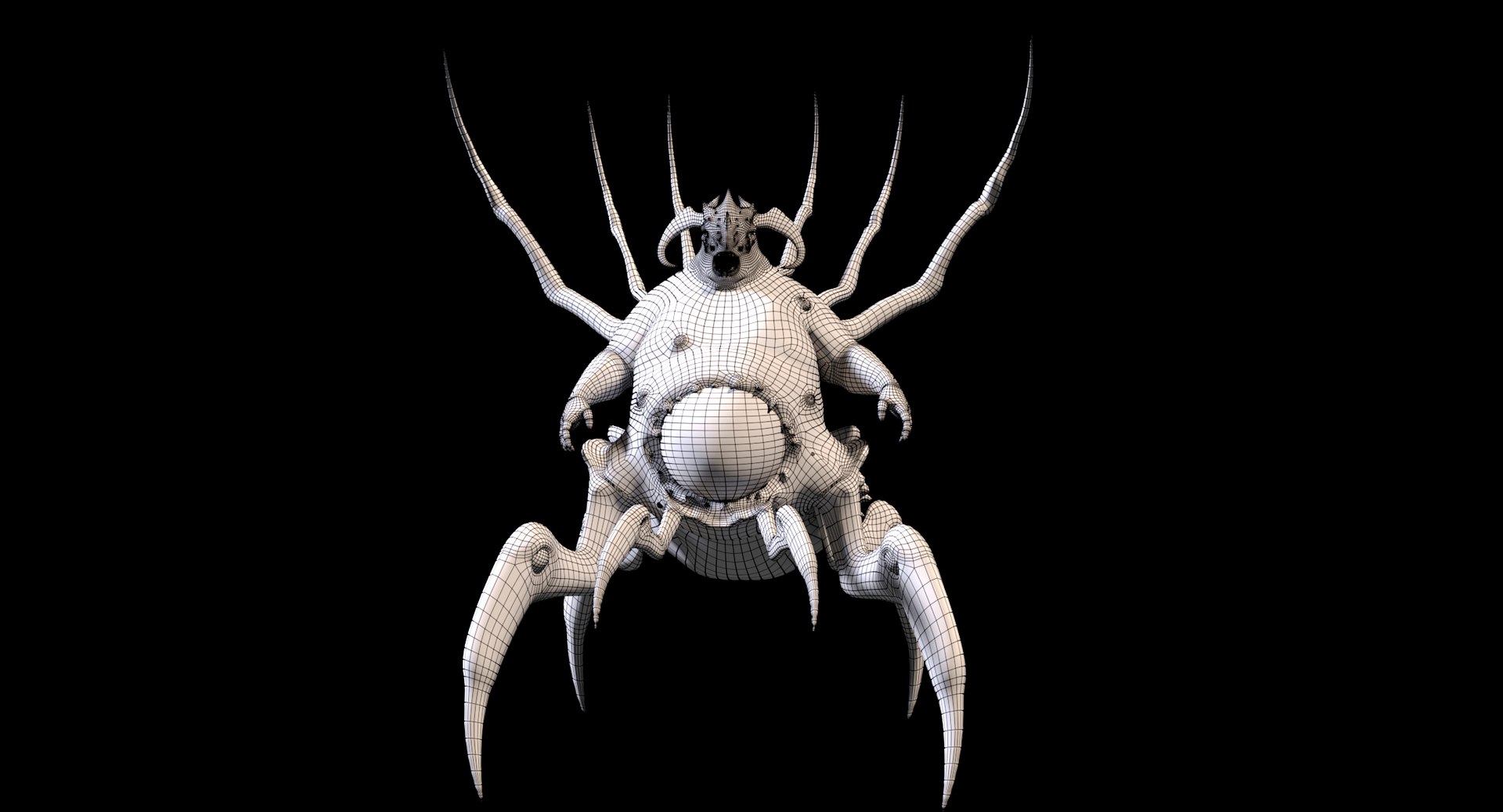 Crawler Creature 3D - TurboSquid 1298327