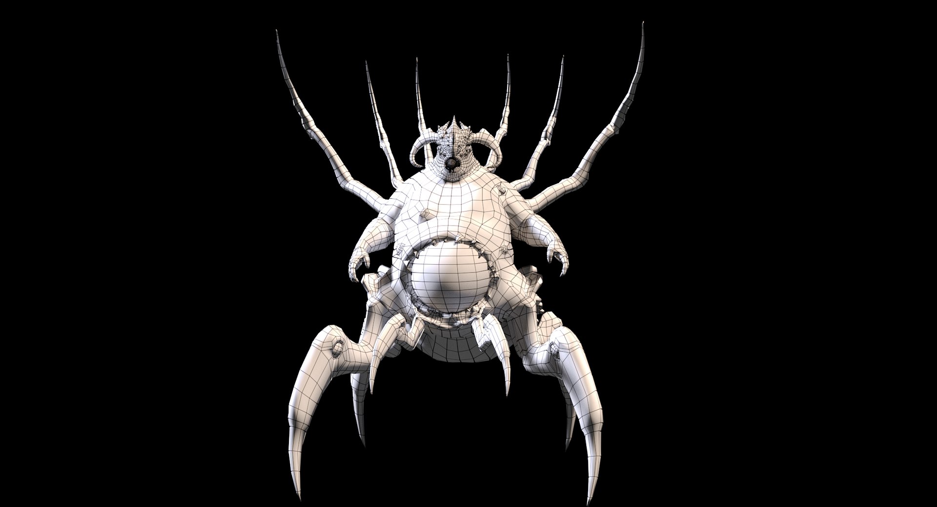 Crawler Creature 3D - TurboSquid 1298327