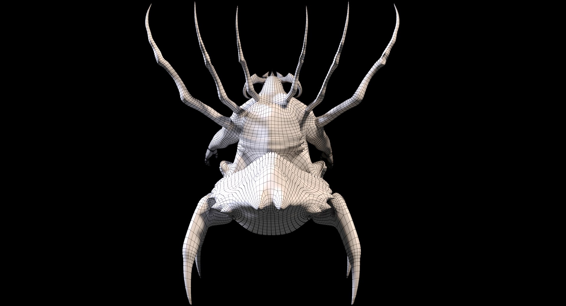 Crawler Creature 3D - TurboSquid 1298327