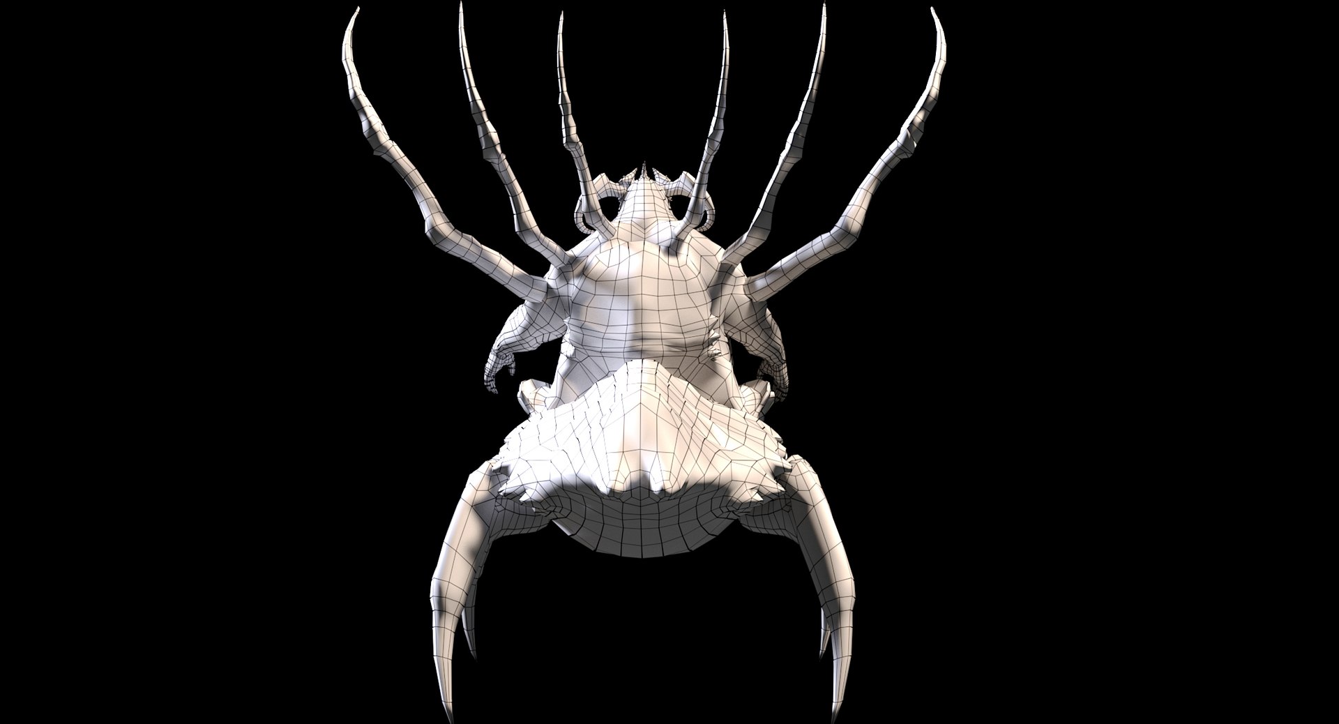 Crawler Creature 3D - TurboSquid 1298327