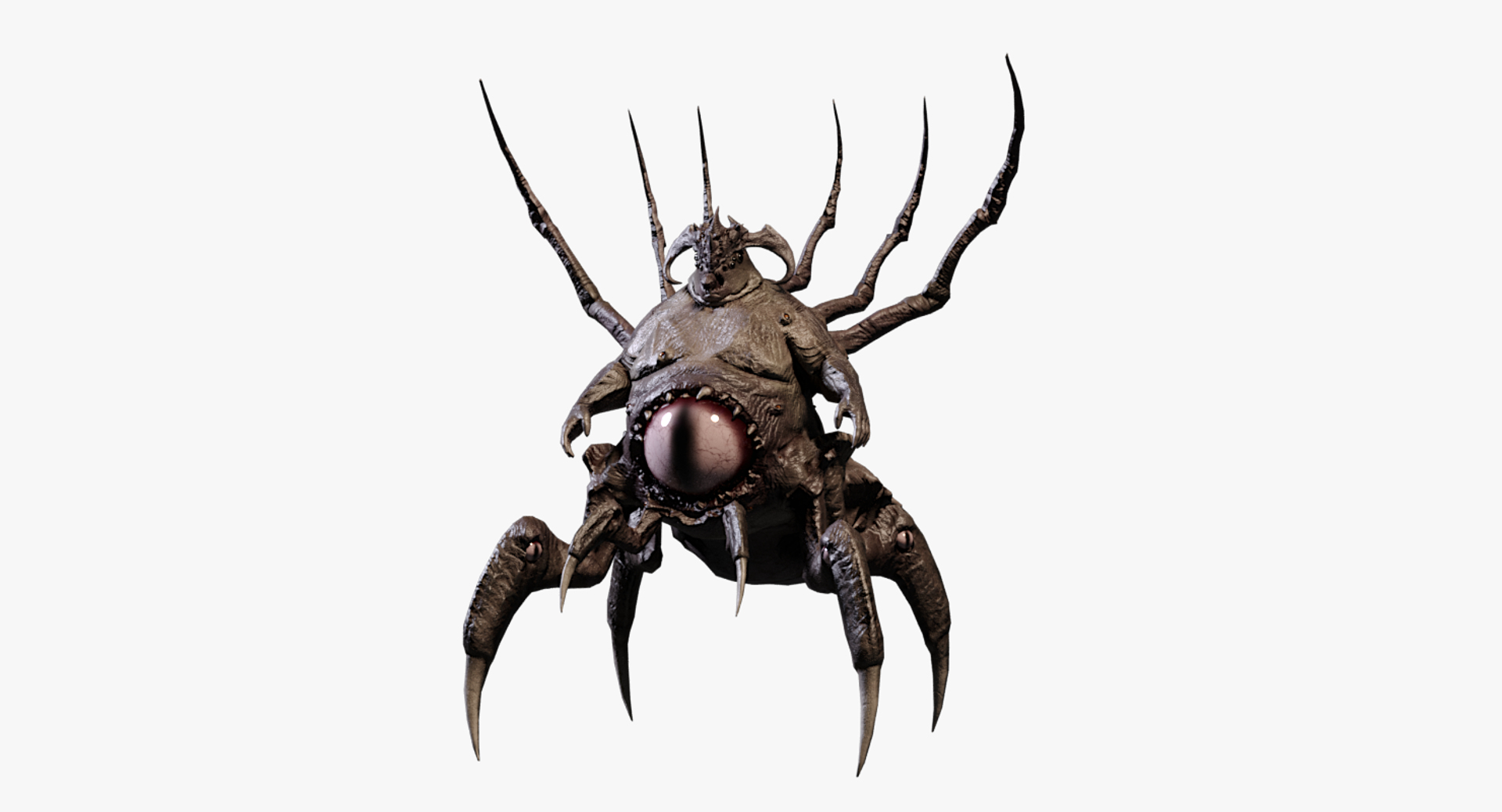 Crawler Creature 3D - TurboSquid 1298327