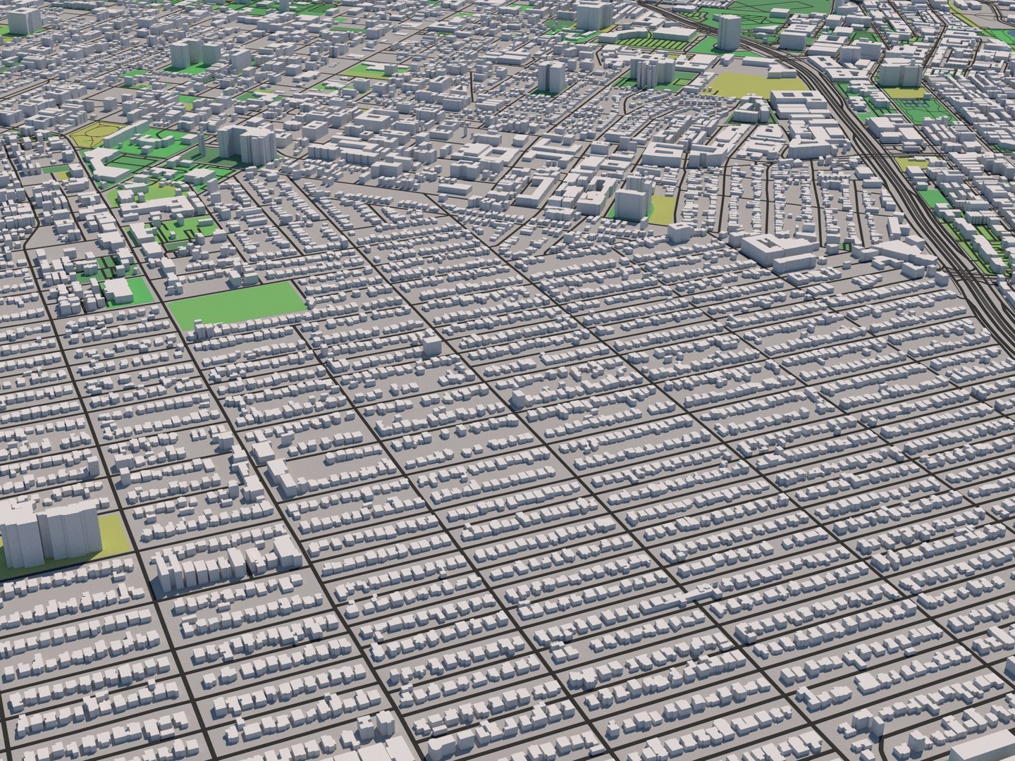 3D City Dallas Texas Model - TurboSquid 1425396