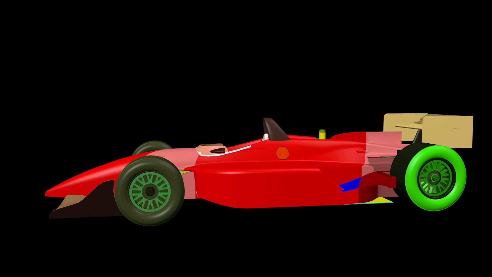 3D Indy Racing Car - TurboSquid 2087271