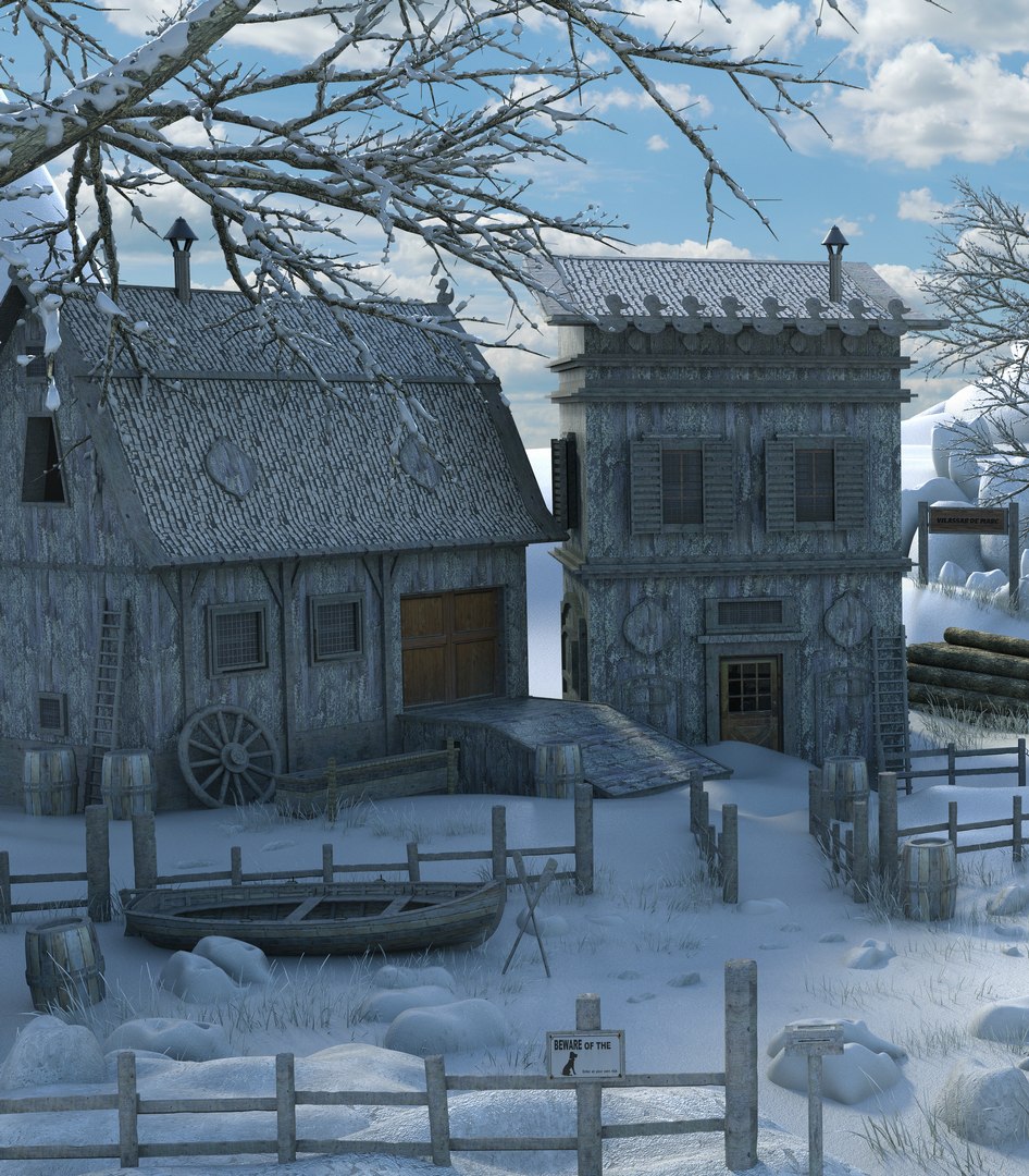 Winter 3D Model - TurboSquid 1357213
