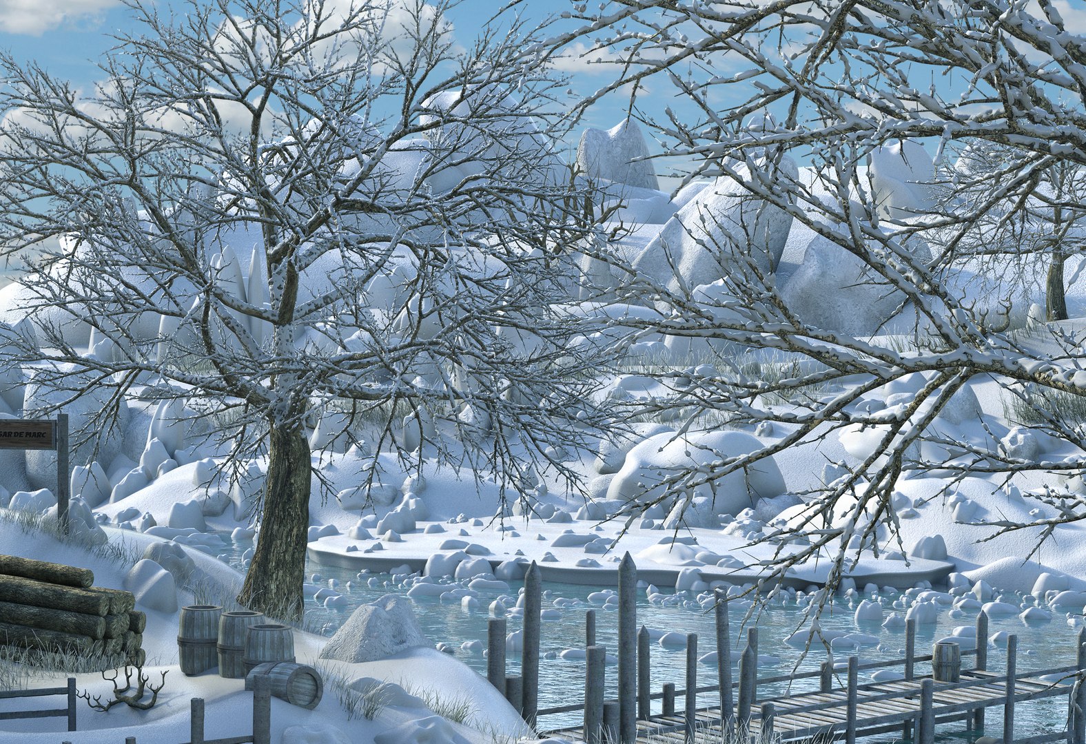 Winter 3D Model - TurboSquid 1357213