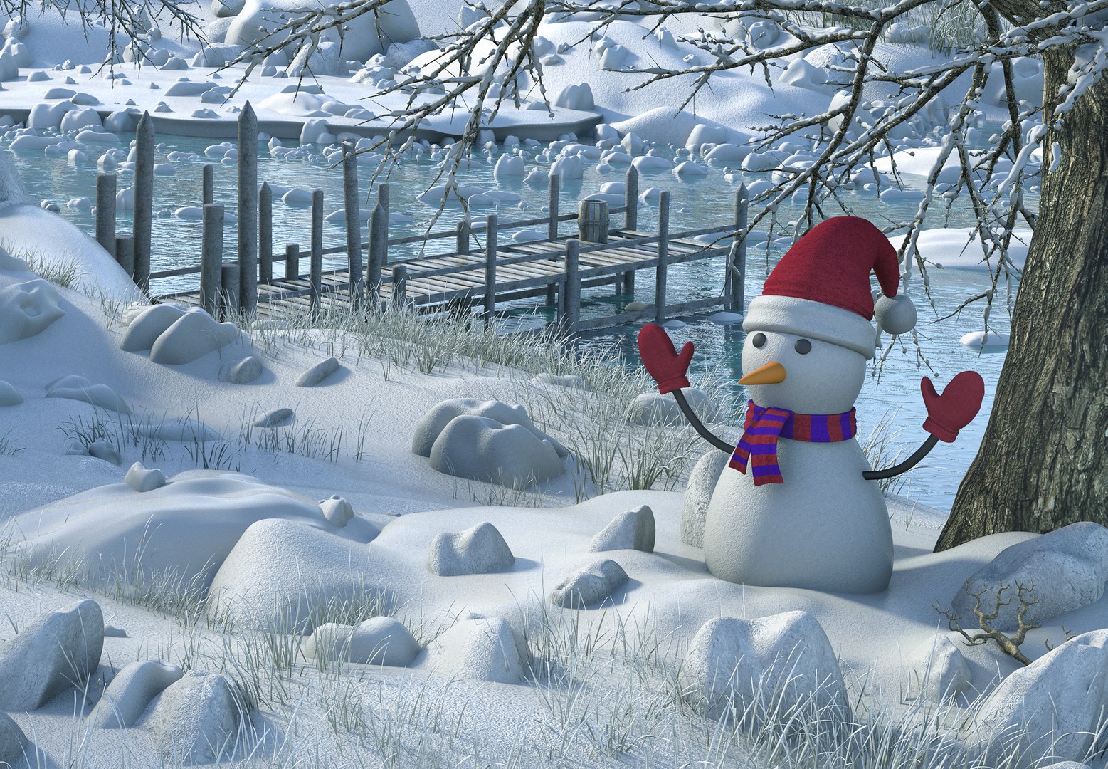 Winter 3D Model - TurboSquid 1357213