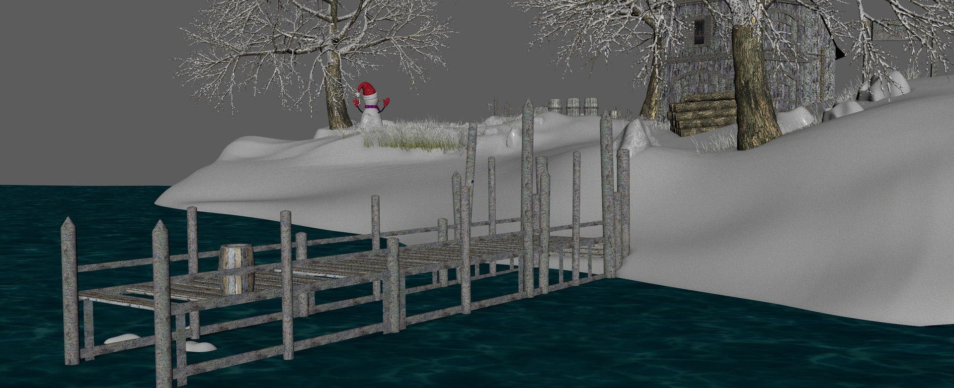 Winter 3D Model - TurboSquid 1357213