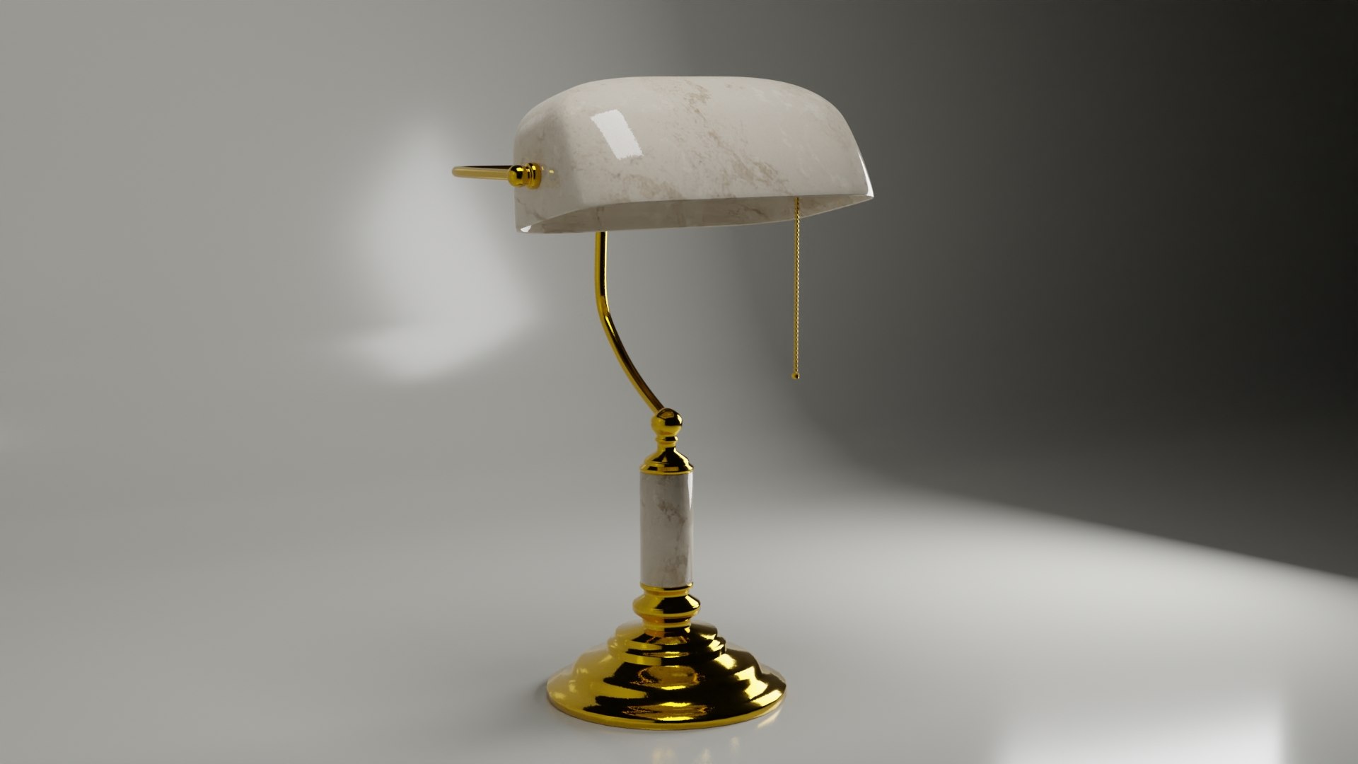 3D Retro Table Lamp model - TurboSquid 1738569