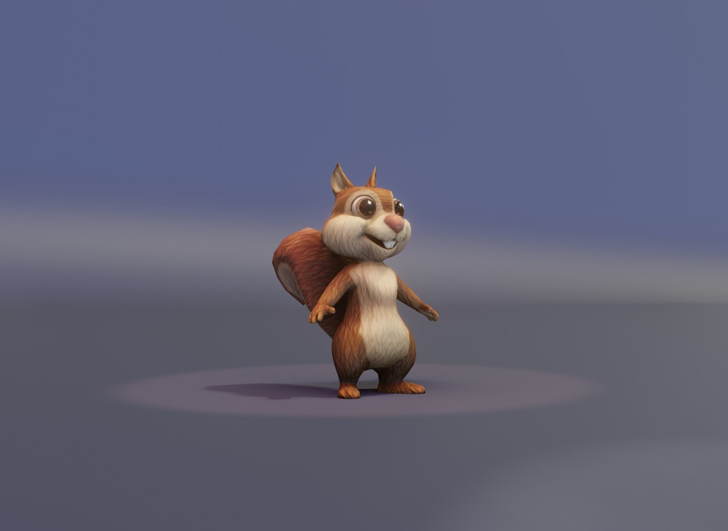 3D Cartoon Animated Squirrel 30 Animations 3D Model - TurboSquid 2022864