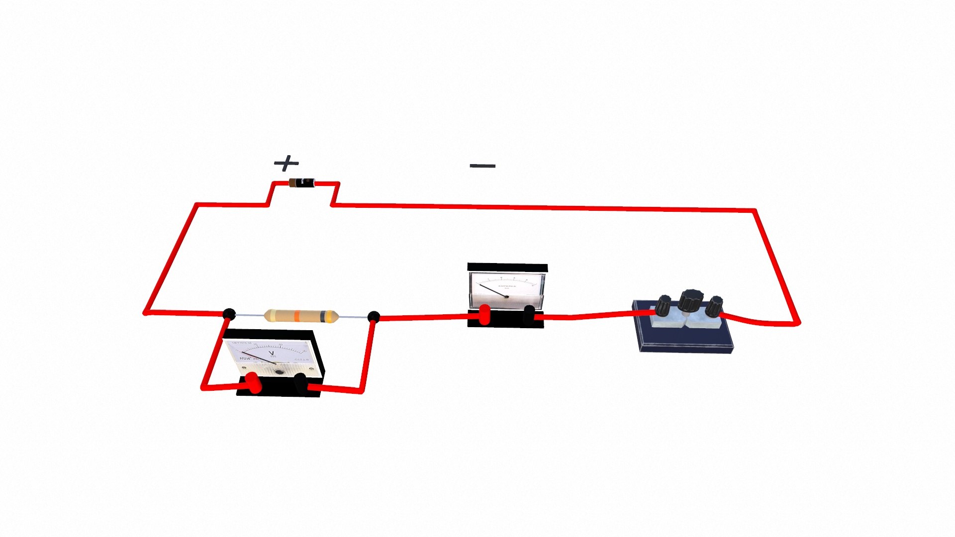 Electric Circuit 3d Model Turbosquid 2355193