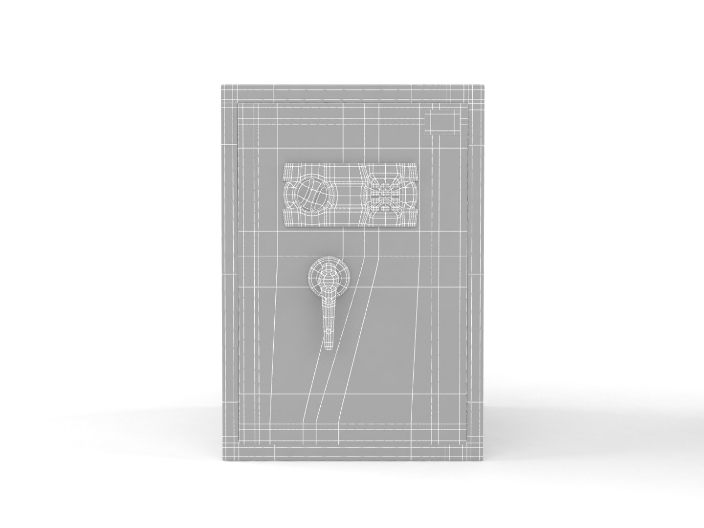 3D Electronic Digital Safe Model - TurboSquid 1631216