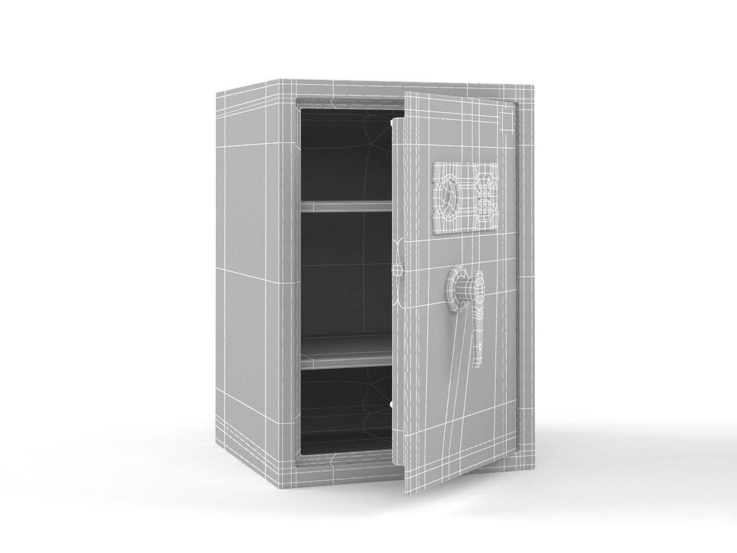 3D Electronic Digital Safe Model - TurboSquid 1631216