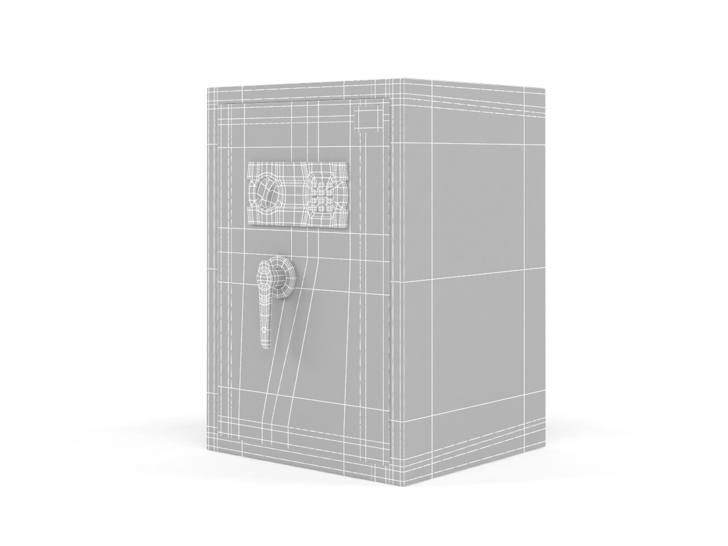 3D Electronic Digital Safe Model - TurboSquid 1631216