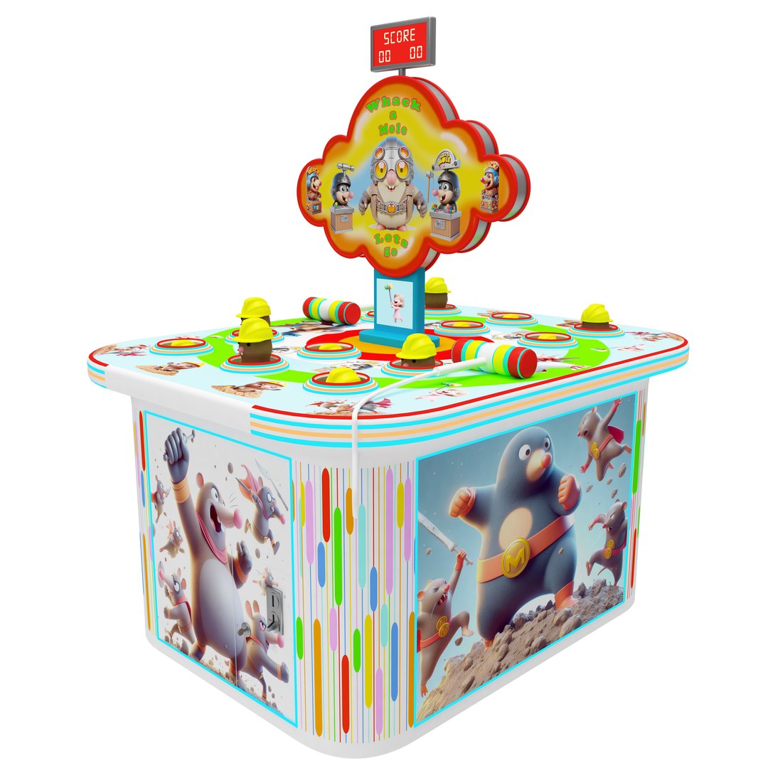 Arcade Whack A Mole Machine 3D Model - TurboSquid 2221100