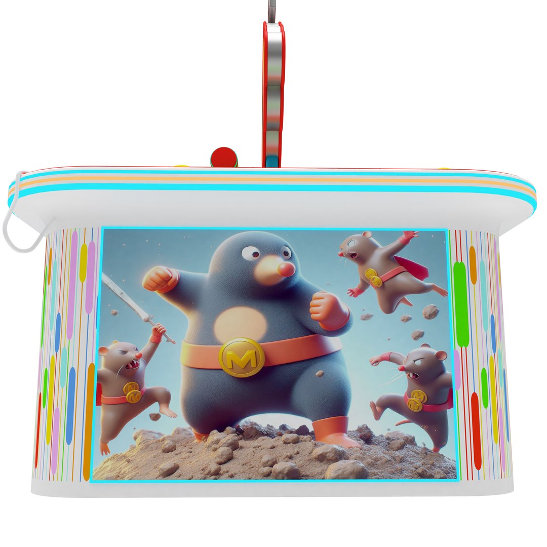 Arcade Whack A Mole Machine 3D Model - TurboSquid 2221100